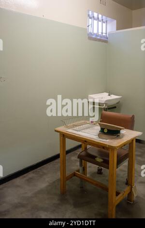 Prison Cell, Former Prison on Robben Island, Seal Island, Cape Town ...