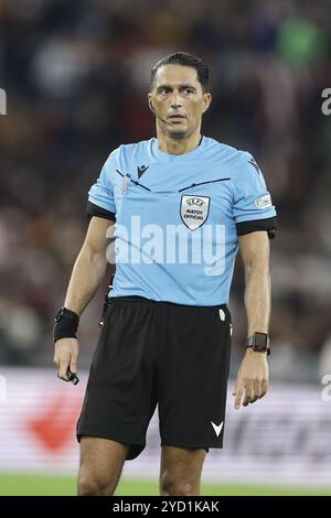 Serdar Gozubuyuk looks on during the UEFA Europa League match between ...