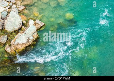 A beautiful view of river flowing in the forest Stock Photo - Alamy