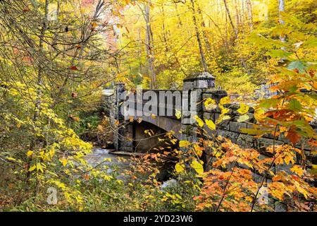 Fall Bridge looking north , Bridges Stock Photo - Alamy