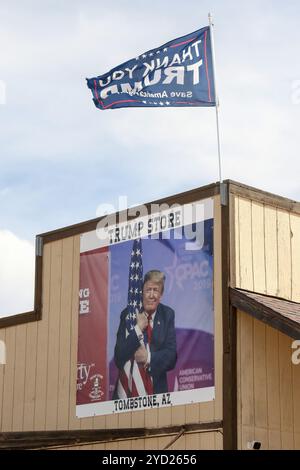 A Trump Store that opened a year and a half ago can be seen off Route ...