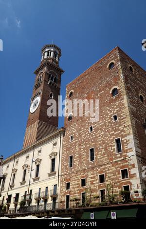 Ancient medieval tower, XI century, in Padua downtown called Torre dei ...