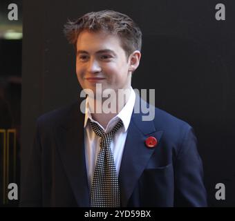 Kit Connor attends the opening night of "Romeo Juliet" at Circle in the ...