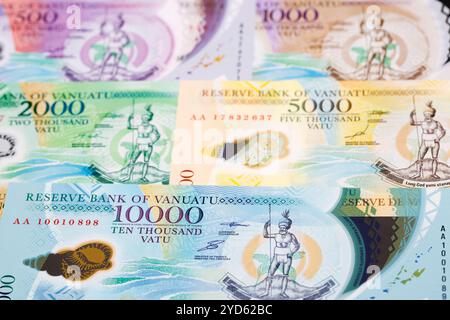 Vanuatu vatu a business background Stock Photo - Alamy