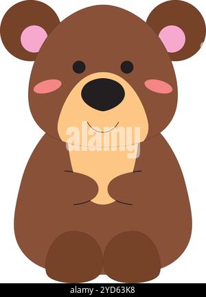 laughing teddy bear cartoon Stock Vector Image & Art - Alamy