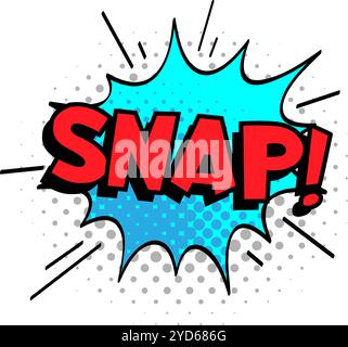 snap speech bubble Stock Vector Image & Art - Alamy