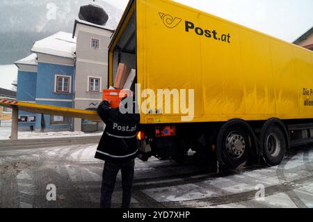 Austrian mail and postal service Stock Photo - Alamy