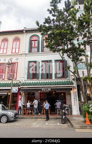Fu Lin Bar & Kitchen Restaurant, Telok Ayer St, Singapore Chinatown ...