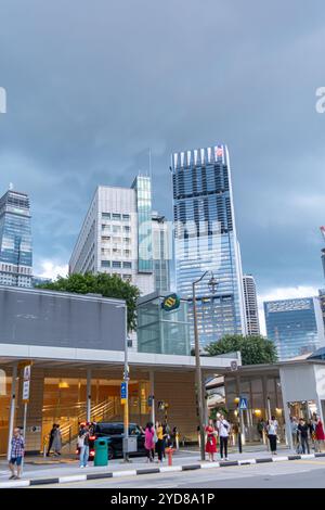 Tanjong Pagar MRT station, subway underground Mass Rapid Transit ...