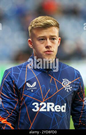 Rangers' Connor Barron during the training session at the Rangers ...