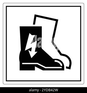 Safety Icon of Protective Gear with Lightning Symbol Stock Vector Image ...