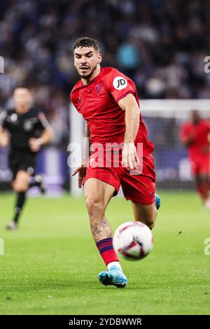 Isaac Romero of Sevilla FC during the La Liga match 2025-2026, date 3 ...