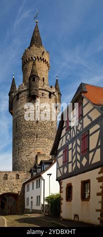 The Adolf Tower of Friedberg Castle, Friedberg, Wetterau, Hesse ...