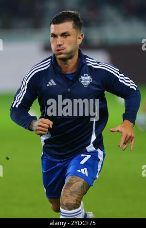 Gabriel Strefezza of Como 1907 in action during the 20th day of the Serie A Championship between ...