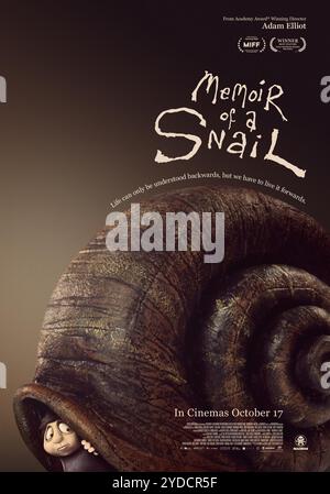MEMOIR OF A SNAIL (2024), directed by ADAM ELLIOT. Credit: Arenamedia ...