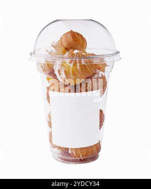 Homemade profiteroles with powdered sugar Stock Photo - Alamy