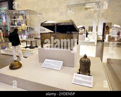 Cairo, Egypt, October 6 2024: Different items inside The National ...