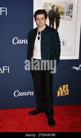 Louis Ashbourne Serkis attends the world premiere of the movie 28 Years ...
