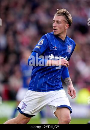 Ipswich Town's Jack Clarke during the Premier League match at Portman ...