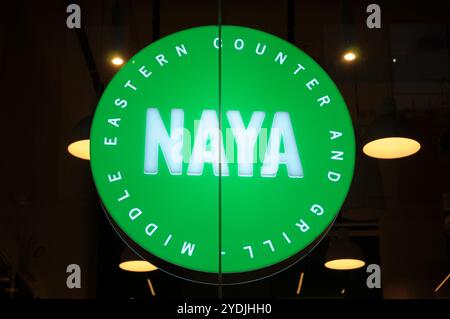 A Naya restaurant is seen in Manhattan, New York City Stock Photo - Alamy