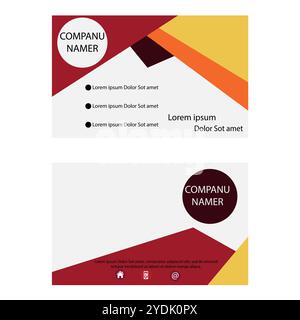 business card company banner visiting card Stock Vector Image & Art - Alamy