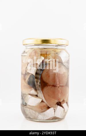 Glass jar with tasty delicious salted caramel, selective focus Stock ...