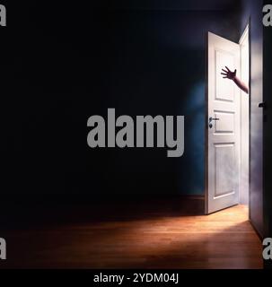 Halloween hand, concept of Halloween Stock Photo - Alamy