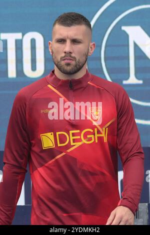 Ante Rebi? during the Serie A match between Milan v Bologna, in Milan ...