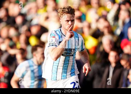 Middlesbrough's Tommy Conway celebrates scoring their side's third goal ...