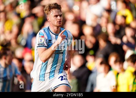 Middlesbrough's Tommy Conway celebrates scoring their side's third goal ...