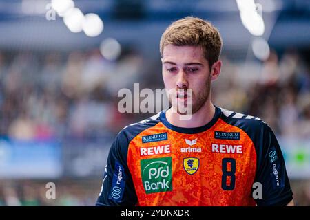 Tim NOTHDURFT (Rhein-Neckar-Loewen, #08) erzielt ein Tor, Aktion ...