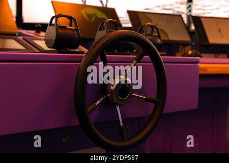 Control panels for marine ship engine Stock Photo - Alamy