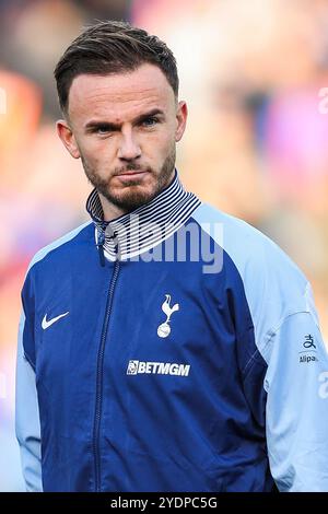 James Maddison of Tottenham Hotspur looks on during Tottenham Hotspur ...