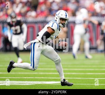 Indianapolis Colts wide receiver Coleman Owen celebrates a touchdown ...