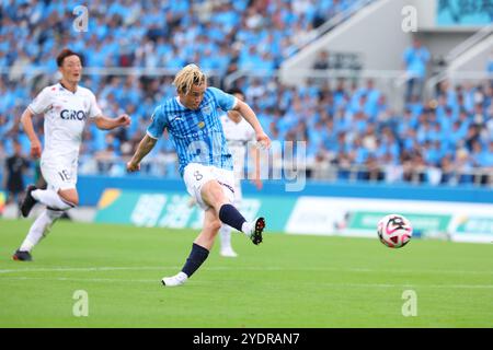Kanagawa, Japan. 27th Oct, 2024. Mauricio Caprini Pinto (Yokohama FC ...