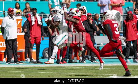 Arizona Cardinals cornerback Max Melton warms up prior to an NFL ...