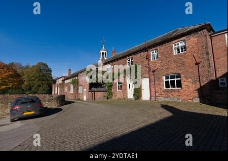 The coach house at Peover Hall, Cheshire Stock Photo - Alamy