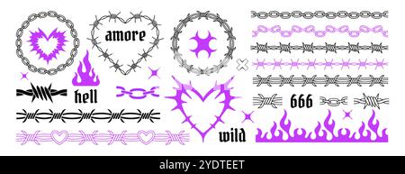 Cyber sigilism font design. Neo tribal gothic style lettering for ...