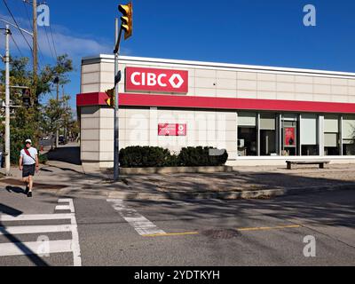 Toronto Canada / CIBC Bank Branch on Avenue Road, North York, Toronto ...