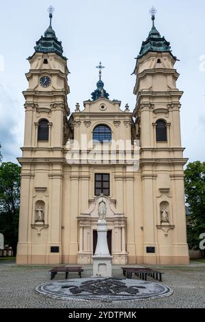Wlodawa, Poland, June 28 2023 The Great Synagogue 18th century baroque ...