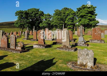 The historic graveyard at this former mining settlement and second ...