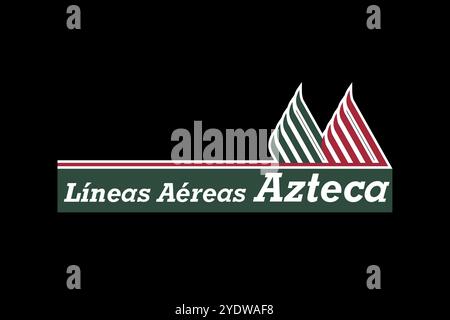 Lineas Aereas Azteca Logo, Airline, Logo Stock Photo - Alamy