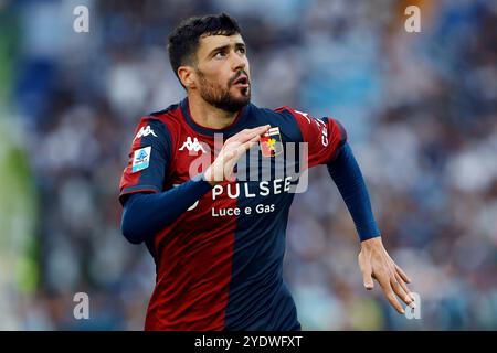 Aaron Martin of Genoa CFC during the Italian Serie A, football match ...