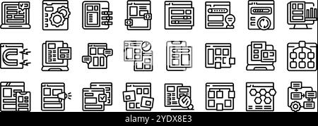 Sitemap icon. Element of programming collection for mobile concept and web apps icon. Sitemap ...