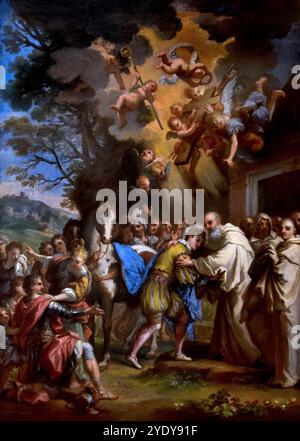 Giuseppe Passeri, Italian (1654-1714), Night Fleeing Before Morning ...