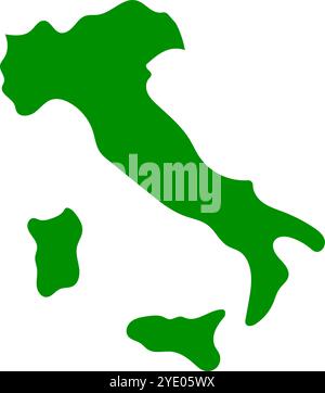 Italy map icon Stock Vector Image & Art - Alamy