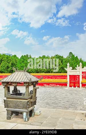 Temple of Earth (also referred to as the Ditan Park), Beijing, China ...