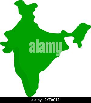 Indian map icon Stock Vector Image & Art - Alamy