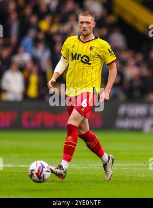 Watford's Mattie Pollock during the Sky Bet Championship match at The ...