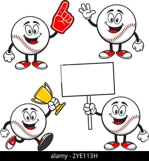 Baseball ball isolated Stock Vector Image & Art - Alamy